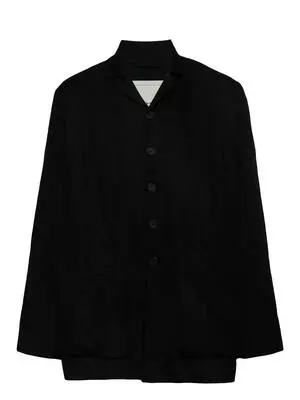 TOOGOOD Camp-collar Shirt Jacket - Black
