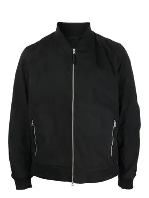 ALLSAINTS Bassett Ramskull Bomber Jacket - Black