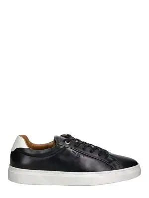 HACKETT LONDON Leather Sneakers - Black
