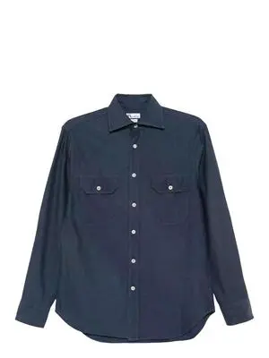 DOPPIAA Cotton Shirt - Blue