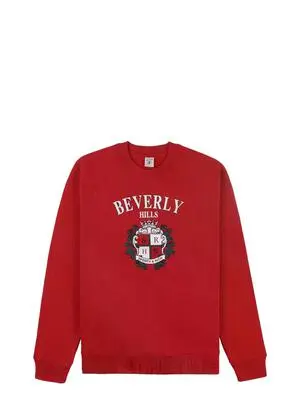 SPORTY & RICH Beverly Hills Sweatshirt - Red