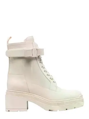 FERRAGAMO Lober Ankle Boots - Neutrals