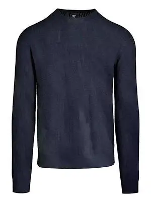 ALPHATAURI Waffle-knit Jumper - Blue