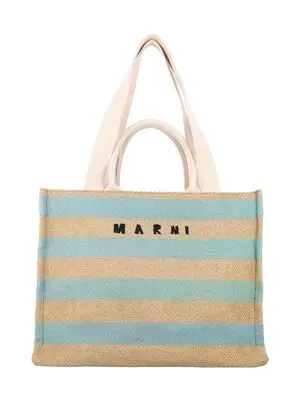 Marni Basket Tote Bag - Neutrals