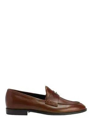 GIUSEPPE ZANOTTI Archiel Leather Loafers - Brown