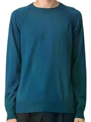 PAOLO PECORA Cotton Jumper - Blue