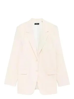 Theory Single-breasted Blazer - Neutrals