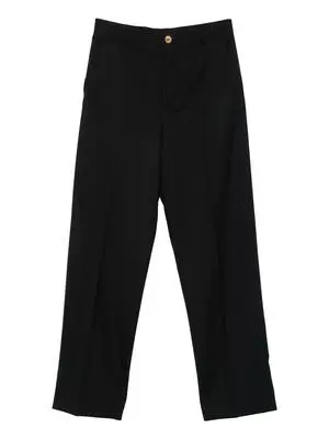 Moschino High-waist Tailored Trousers - Black