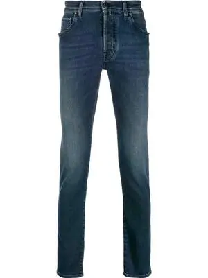 Jacob Cohen Low-rise Slim-fit Jeans - Blue