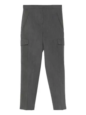 TWINSET Straight-leg Cargo Pants - Grey