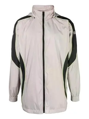 Givenchy Logo-print Hooded Jacket - Neutrals