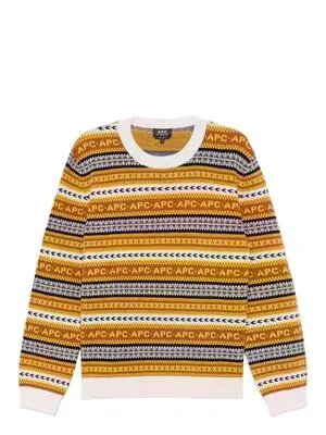 A.p.c. Malcolm Sweater - Brown