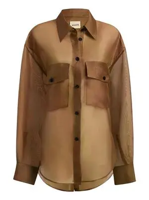KHAITE Mahmet Silk Shirt