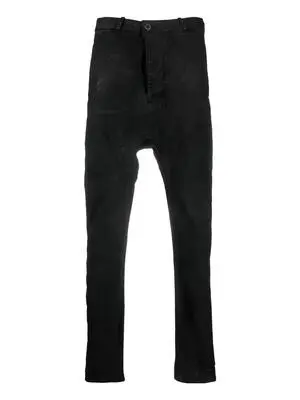Boris Bidjan Saberi Distressed Slim-fit Jeans - Black