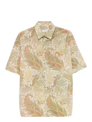 Etro Paisley-print Shirt - Green