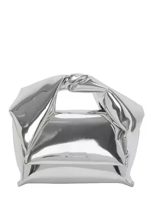 JW Anderson Small Twister Crossbody Bag Silver