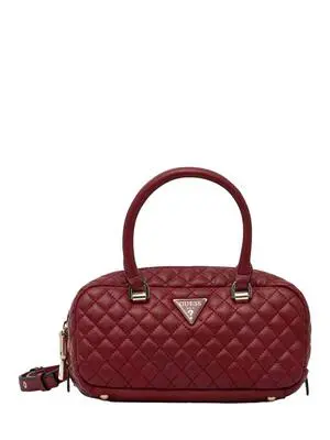 Guess Rianee Tote Bag With Quilted Finish - Red