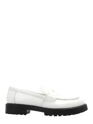 Tory Burch Classic Lug Loafers - White