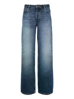 A.p.c. Elizabeth Mid-rise Straight-leg Jeans - Blue