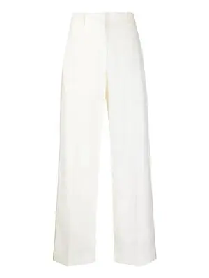 Palm Angels Side-stripe Trousers - White