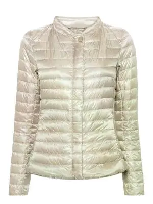 Herno Elena Quilted Puffer Jacket - Neutrals