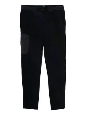 Sease Virgin Wool Blend Flannel Drawstring Trousers - Blue