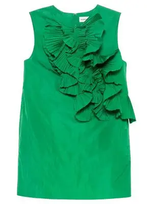 P.a.r.o.s.h Pimpy Mini Dress - Green
