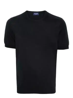 DRUMOHR Fine-knit T-shirt - Blue