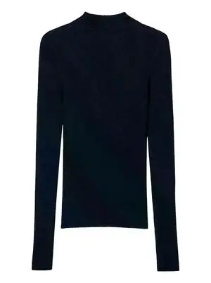 TWINSET High-neck Seamless Sweater - Black
