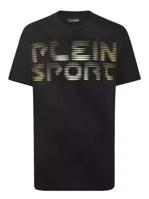 PLEIN SPORT Logo-print T-shirt - Black