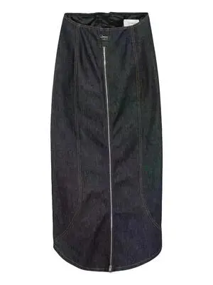 Coperni Denim Maxi Skirt - Blue