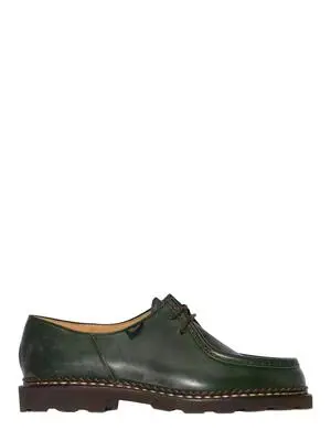 PARABOOT Michael Lisse Leather Lace-Up Shoes