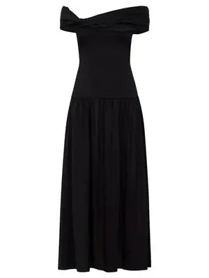 Azeeza Veda Midi Dress - Black