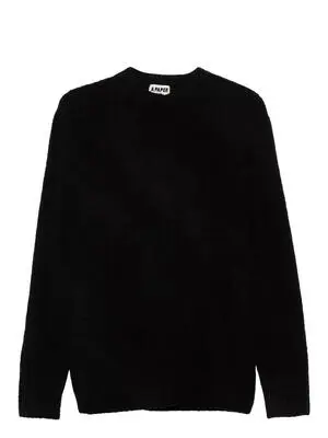 A PAPER KID Bouclé Sweater - Black