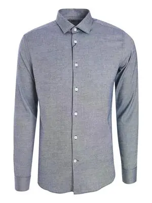 Corneliani Poplin Shirt - Blue
