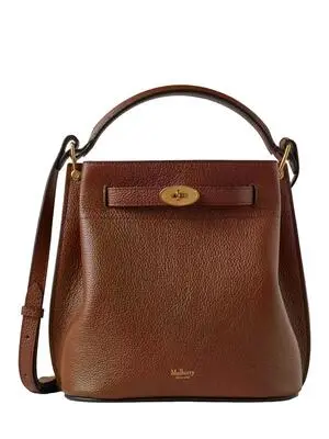 Mulberry Small Islington Leather Bucket Bag - Brown