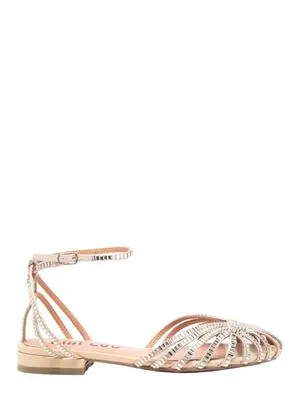 BIBI LOU Serabi Embellished Sandals - Neutrals