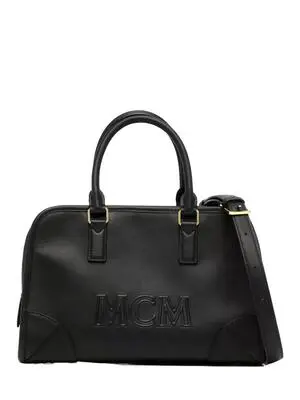 Mcm Boston Bag - Black