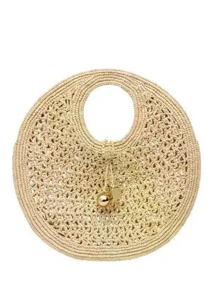 Jacquemus Spiaggia Raffia Bag - Neutrals