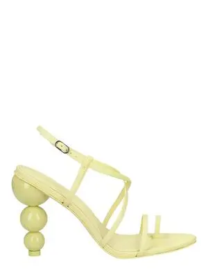 Cult Gaia Robyn 95mm Sculptural-heel Sandals - Yellow