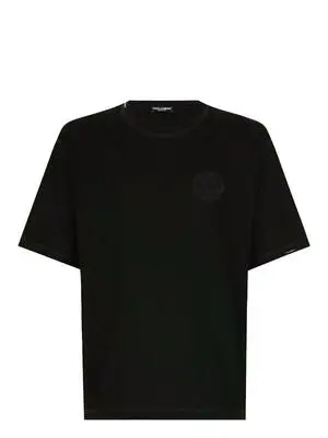 DOLCE & GABBANA Embroidered Logo T-shirt