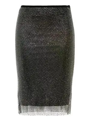 Sportmax Zinnia Embellished Pencil Skirt - Black