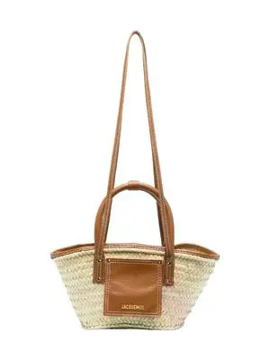 Jacquemus Le Petit Panier Soli Tote - Neutrals