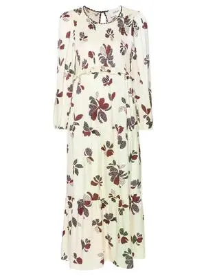 Ba&sh Daya Midi Dress - Neutrals
