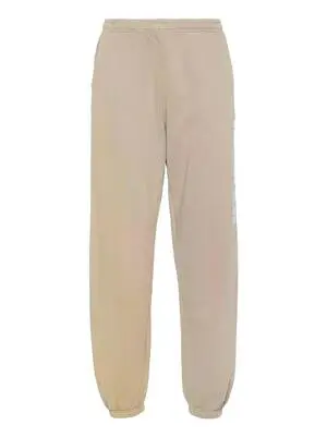 SPORTY & RICH Wellness Club Cotton Track Pants - Neutrals