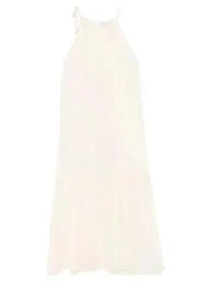Liu Jo Textured Maxi Dress - Neutrals