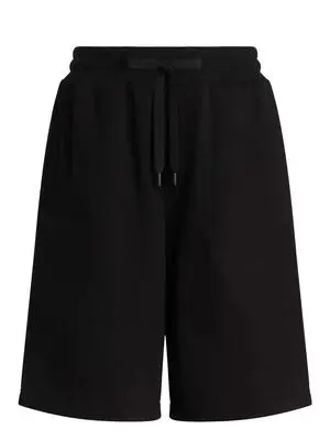 Dolce & Gabbana Logo-embossed Shorts - Black