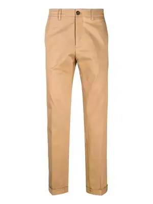 GOLDEN GOOSE Pressed-crease Slim-cut Chinos - Neutrals