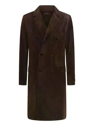 Dolce & Gabbana Double-breasted Coat - Brown
