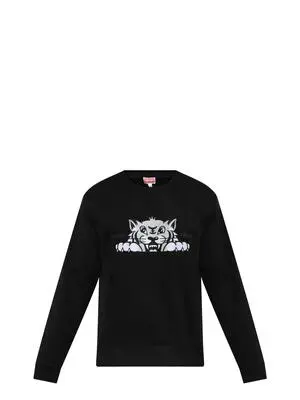 Kenzo Happy Tiger Sweatshirt - Black